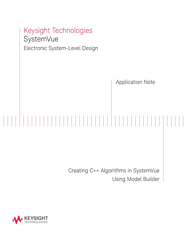 SystemVue Electronic System-Level Design PDF Asset Page | Keysight